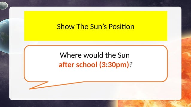 Year 2 Sun across the Sky - Light topics | PPT