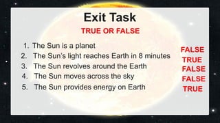 Year 2 Sun across the Sky - Light topics | PPTX