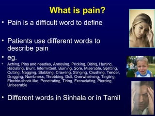 Y2 s1 pain physiology | PPT