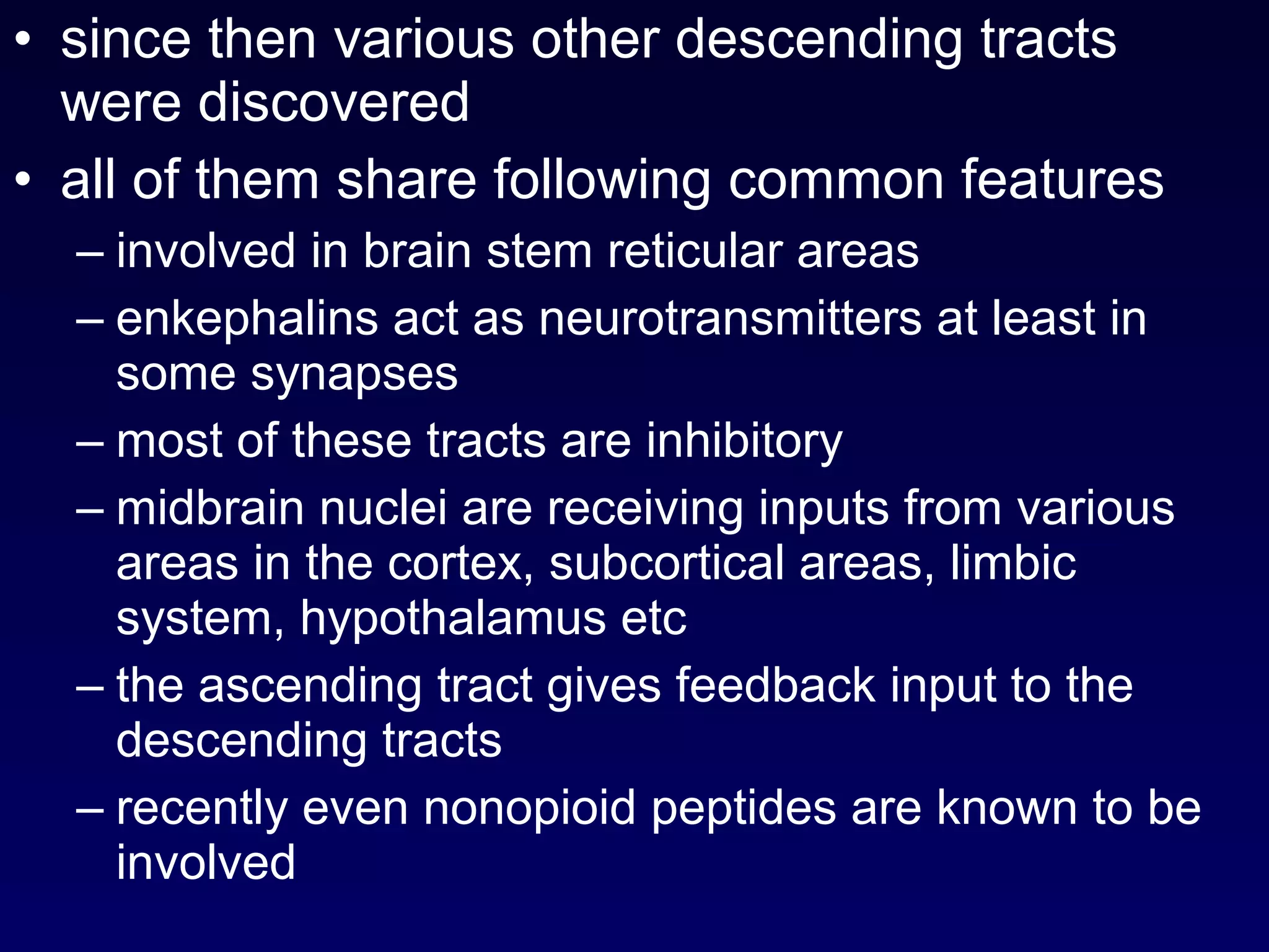 pain physiology Y2S1 2014 | PPT