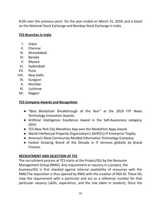 Analysis of Training and Development Programs in TCS | PDF