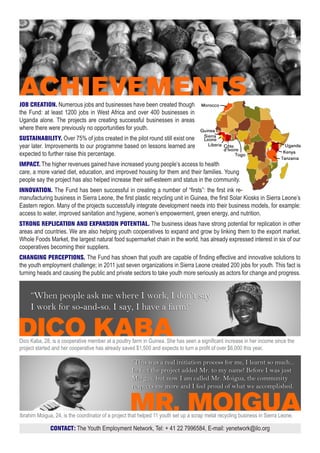 Y2y fund brochure | PDF