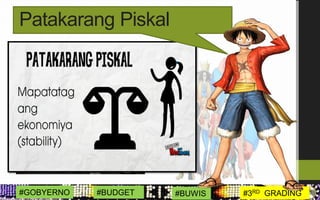 Aralin 5 Patakarang Piskal | PDF