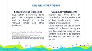 Live Nation Digital Strategy | PPTX