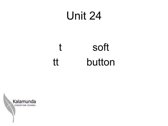 Y3 colour sounds unit 24 | PPT