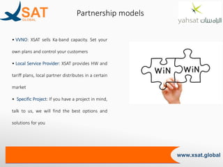 VSAT Ka-band communication in Africa by XSAT | PPTX