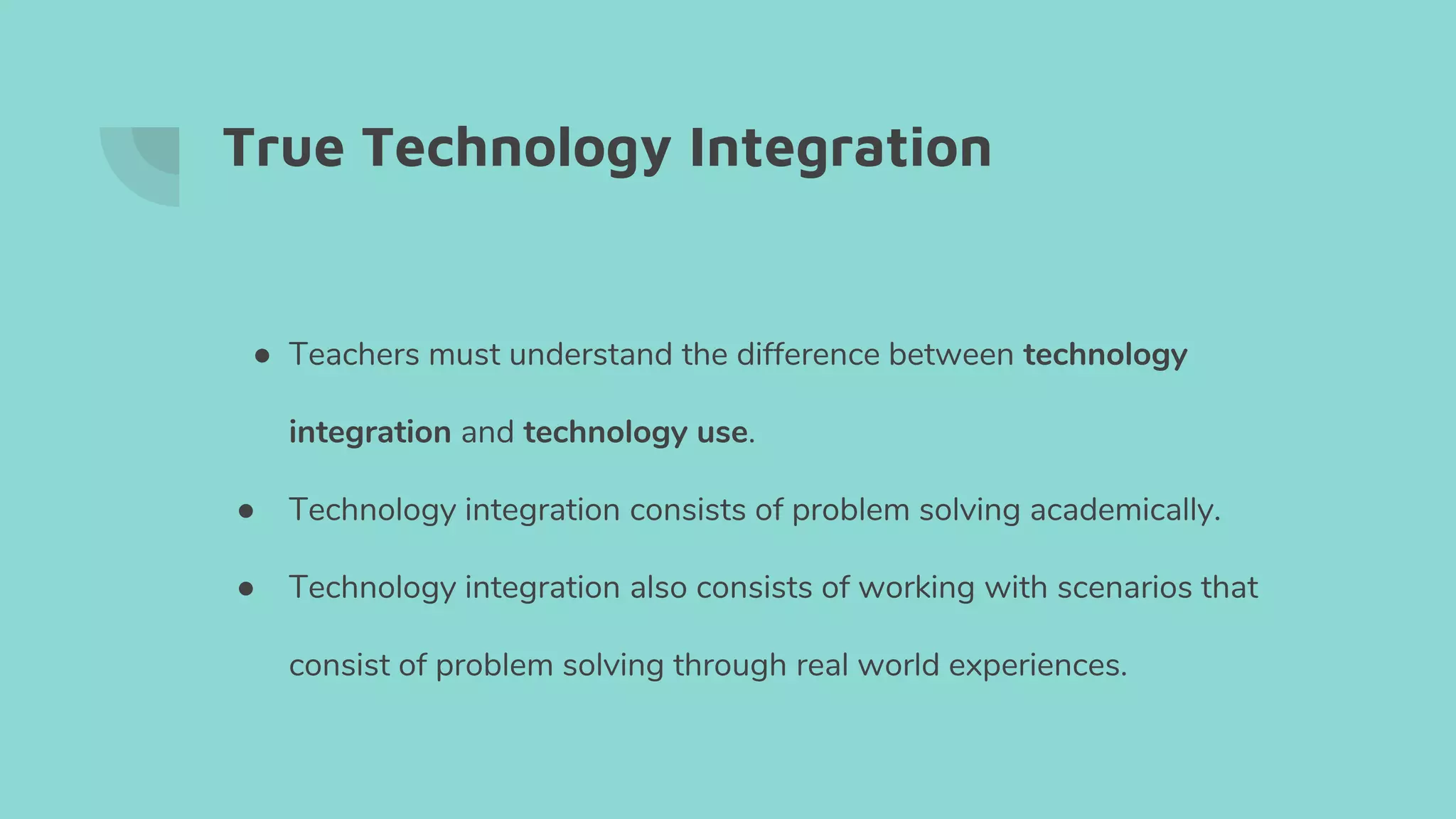 Best practices and trends for technology integration | PPTX