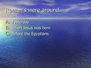 Y3 The Romans - Interactive Voting ppt | PPT