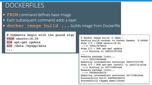 Lean & mean applications using Docker EE and golang | PPT