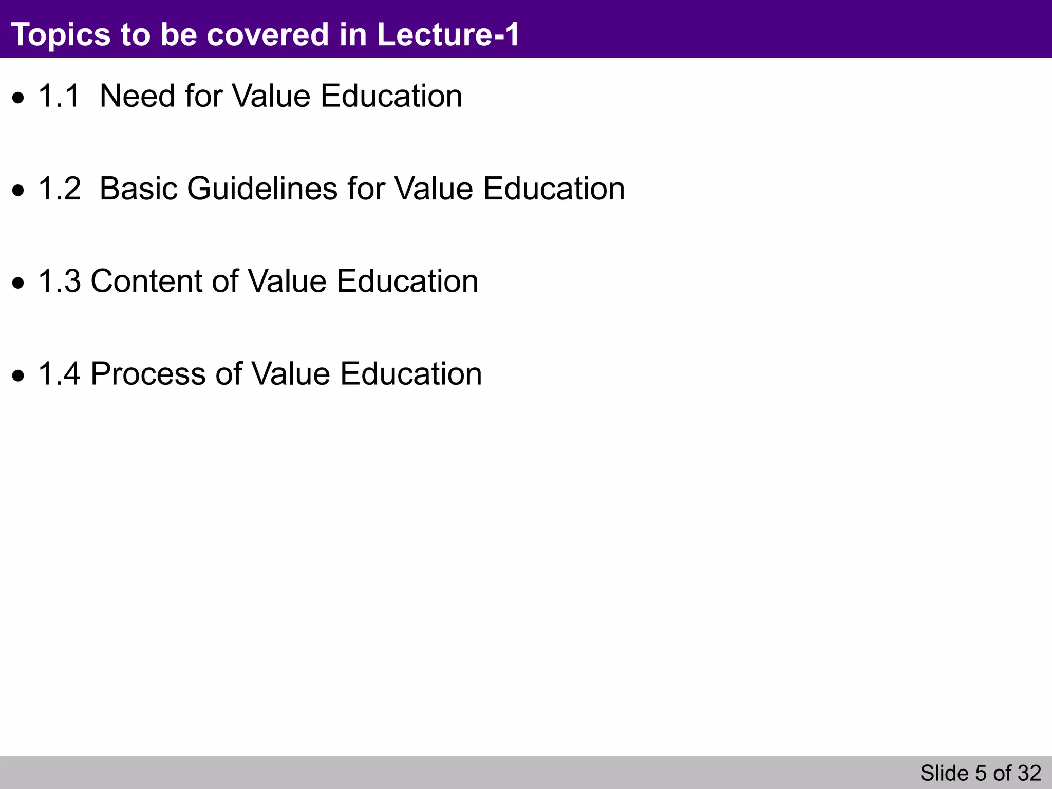 Understanding value education | PDF