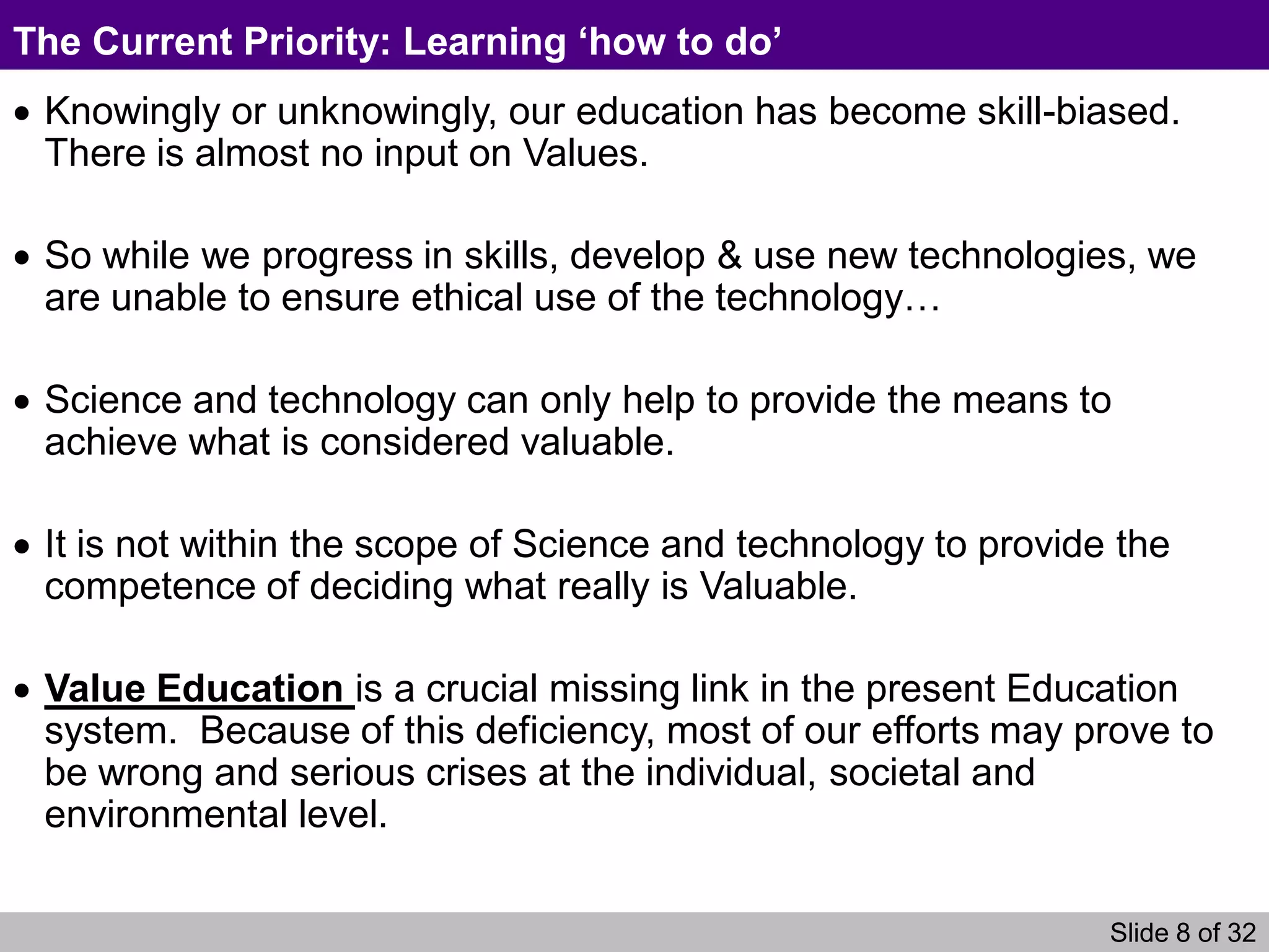 Understanding value education | PDF
