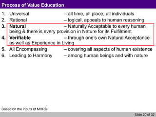 Understanding value education | PDF