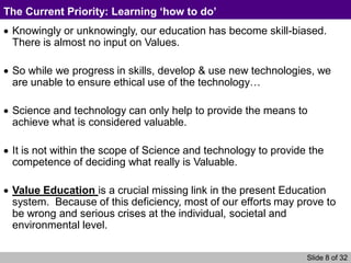 Understanding value education | PDF