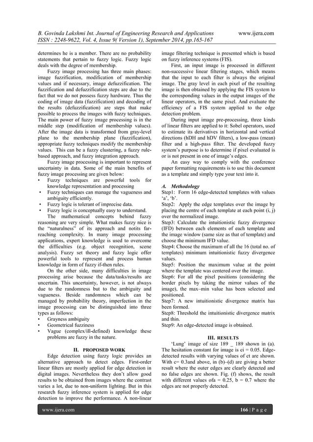 Edge Detection Using Fuzzy Logic | PDF