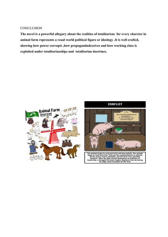 ANIMAL_FARM by george orwell novella ppt | PDF