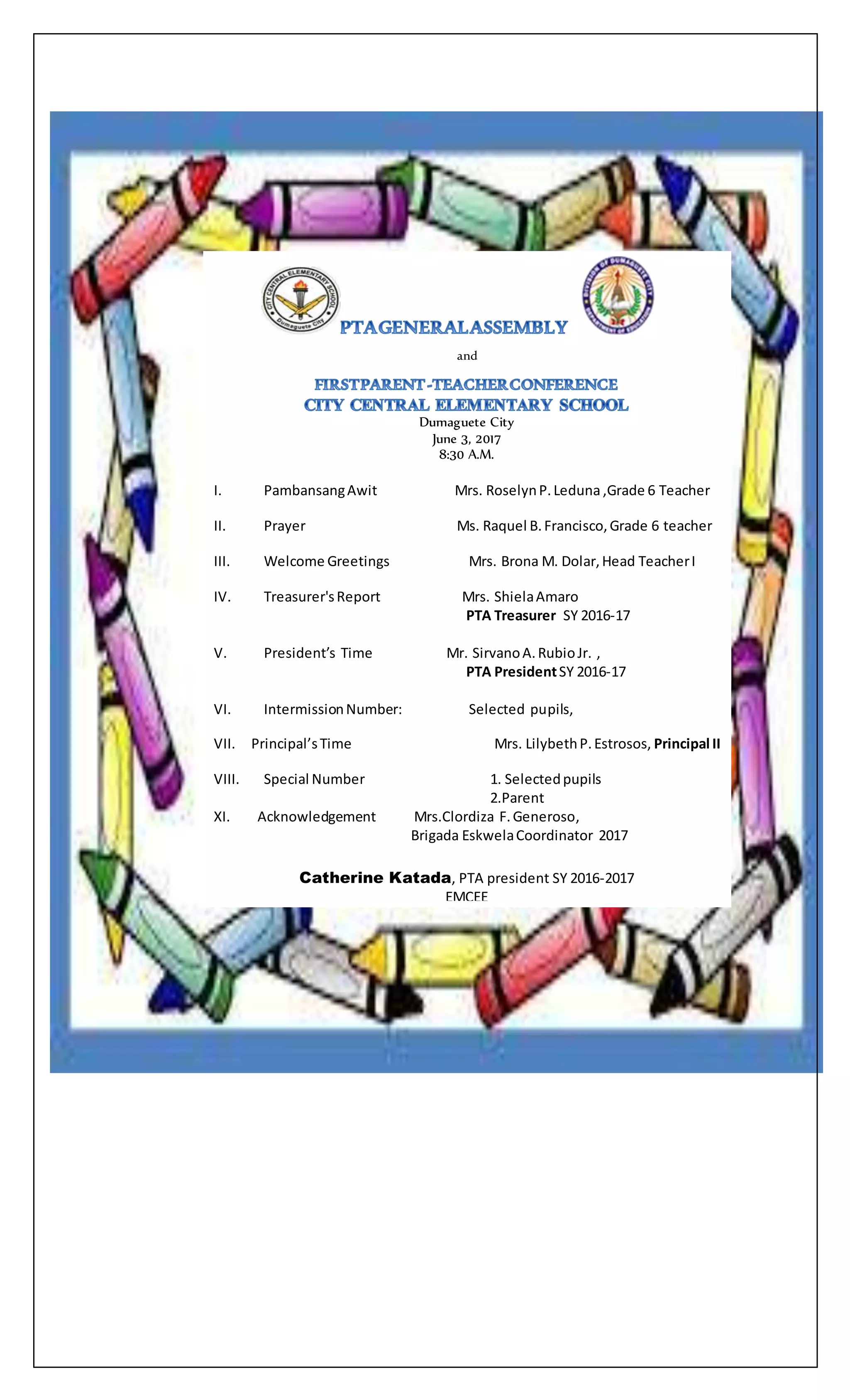 First gen.pta assembly 2017 | DOCX