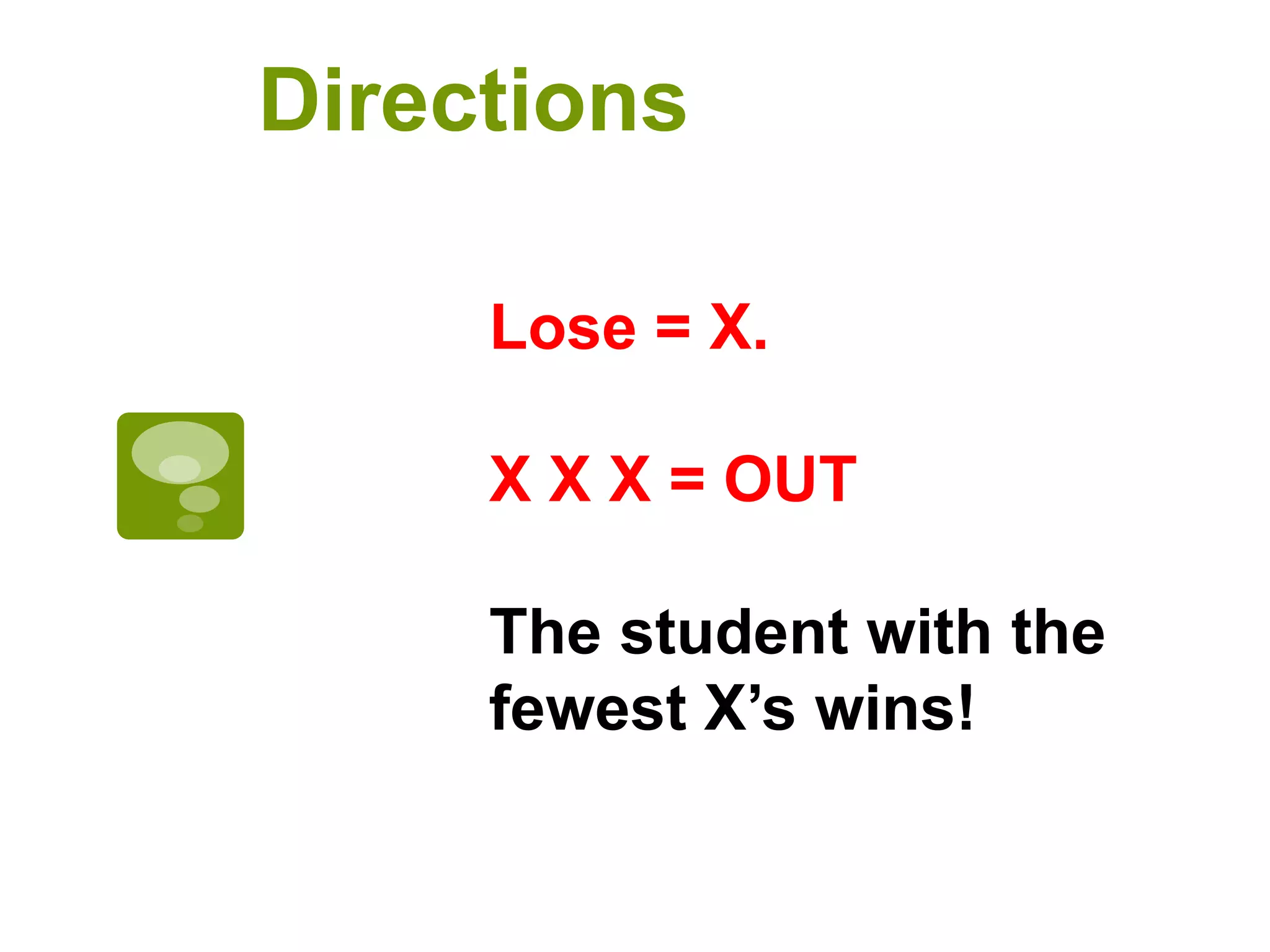 Y4 l7 circle stop game | PPT