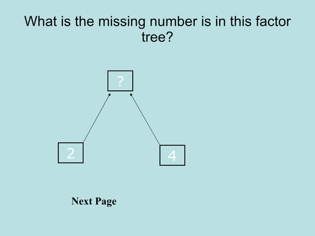 Y4 mathematics factor trees nov 2009 - qwizdom ppt | PPT