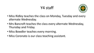 Y4 power point presentation | PPTX