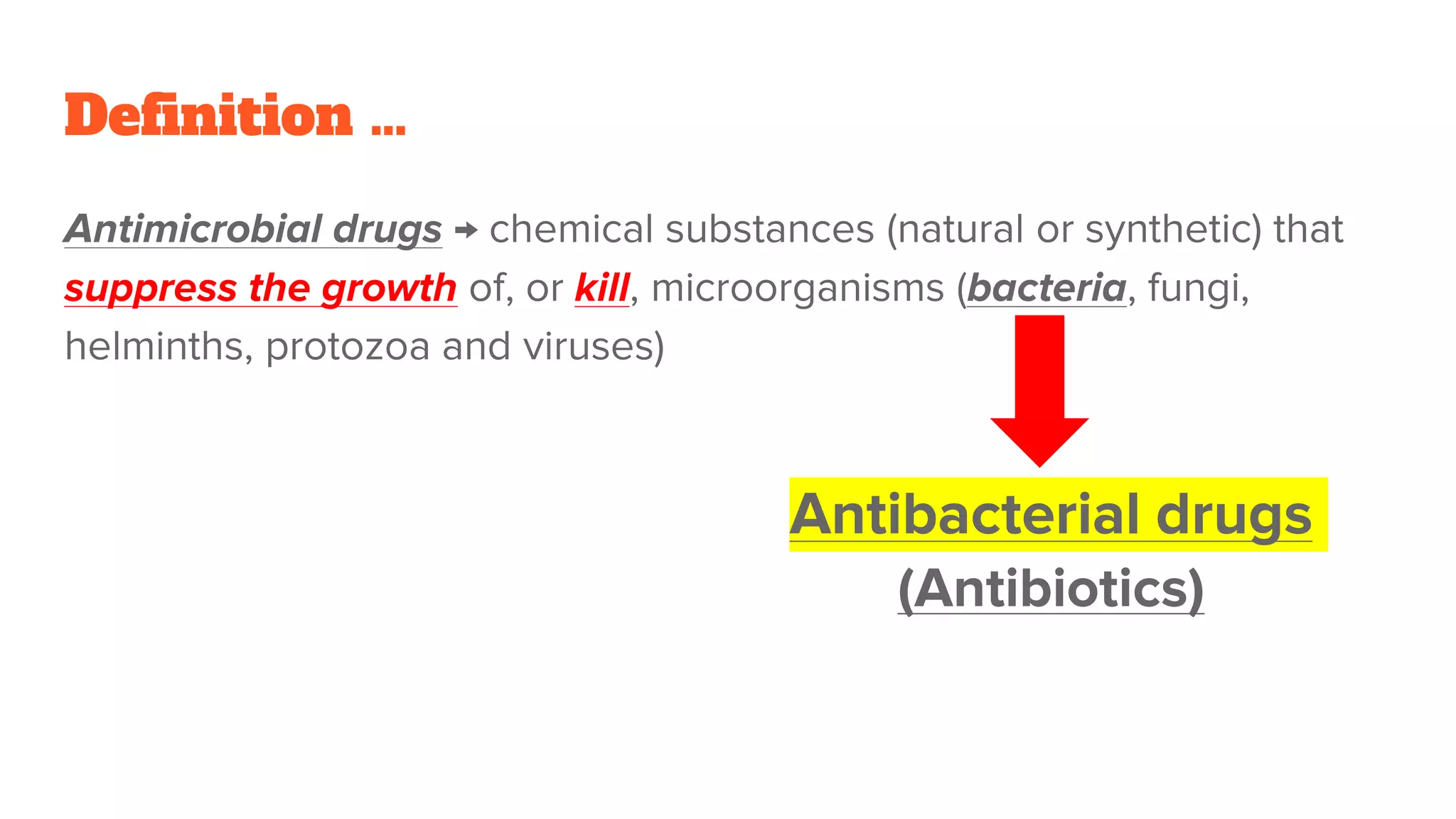 Pharmacology_of_antibacterial_drugs.. part I | PPTX