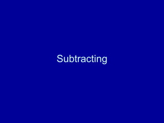 Y5 Subtraction Complimentary Method (Counting Up) | PPT