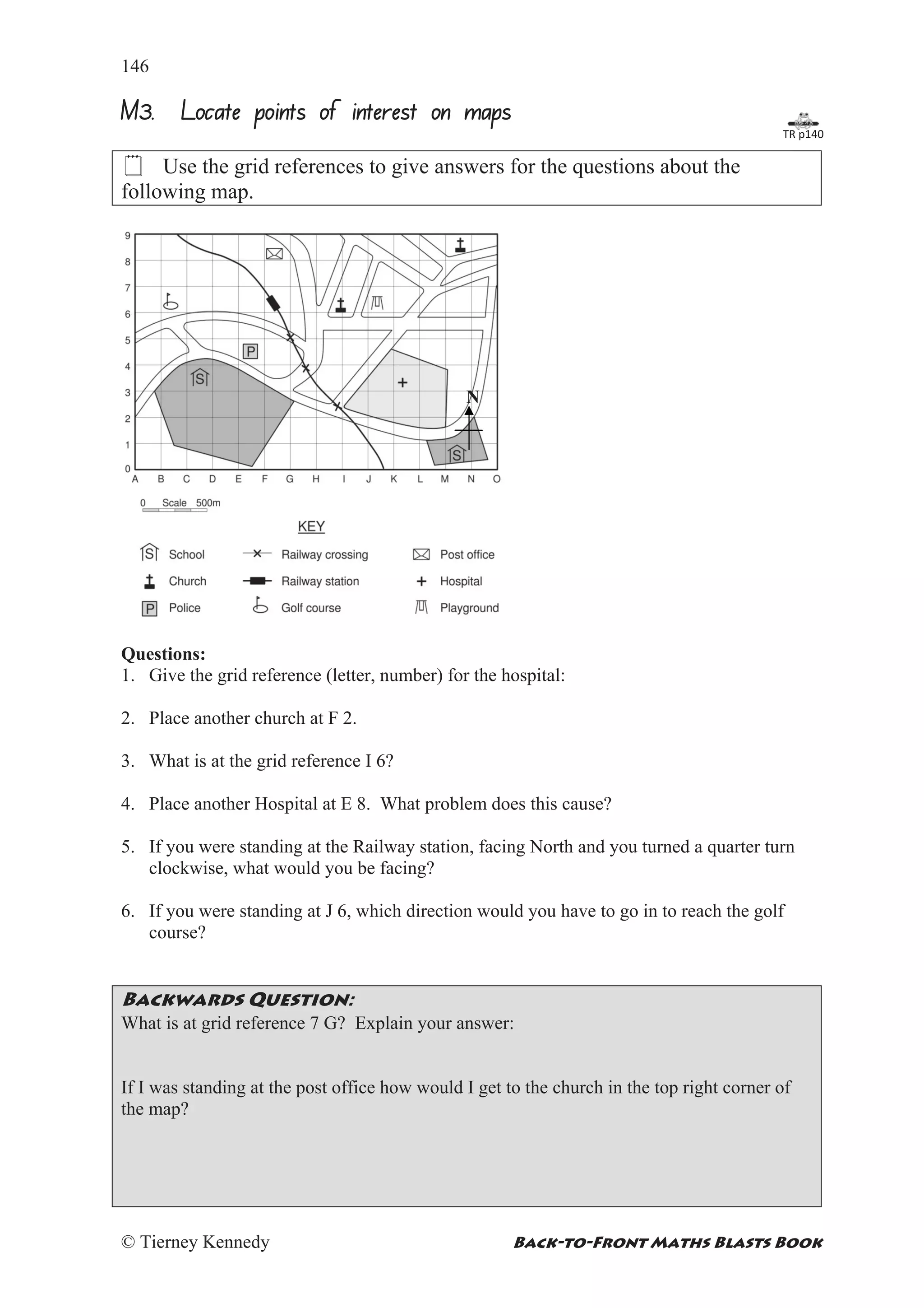 Grid reference worksheet | PDF