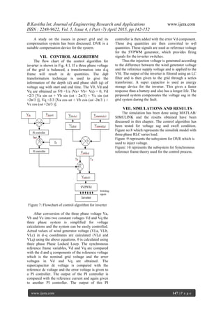 Control of Dvr with Battery Energy Storage System Using Srf Theory | PDF