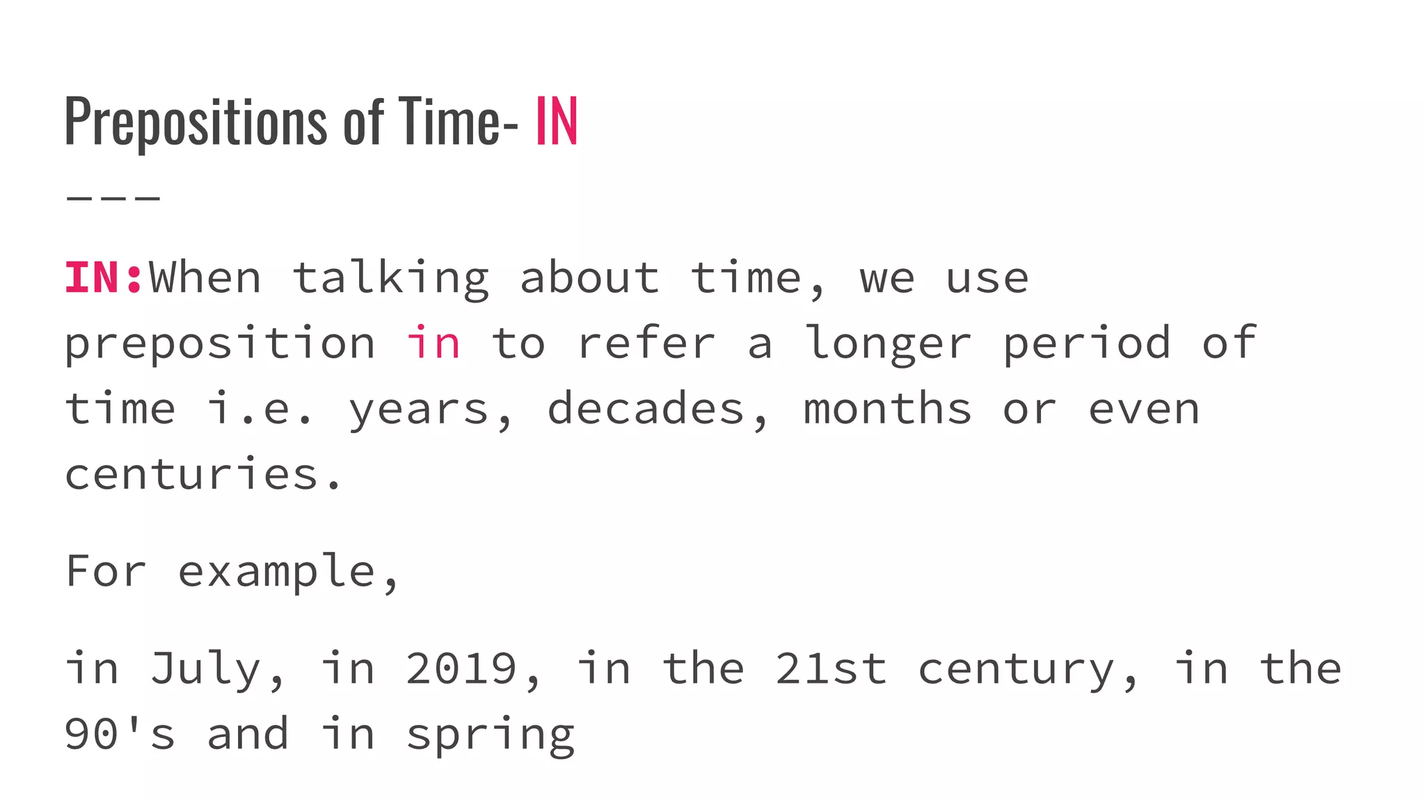 Prepositions of time and place in on at | IELTS Test Aid | PPT