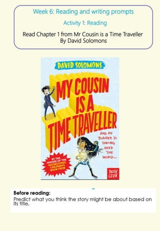 Y5 writing week 6 | PPTX