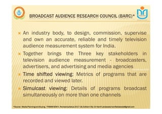 Media planning_unit_III | PPT