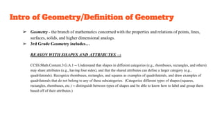 3rd grade geometry | PPTX
