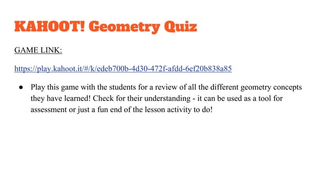 3rd grade geometry | PPTX