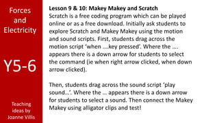 Y5-6 Forces and Electricity Teaching Ideas J Villis | PPTX | Physics ...
