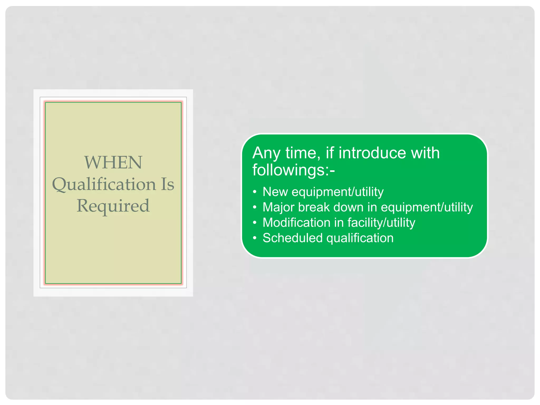 An approach on pharmaceuticals qualification | PPTX