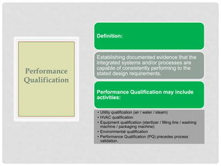 An approach on pharmaceuticals qualification | PPTX