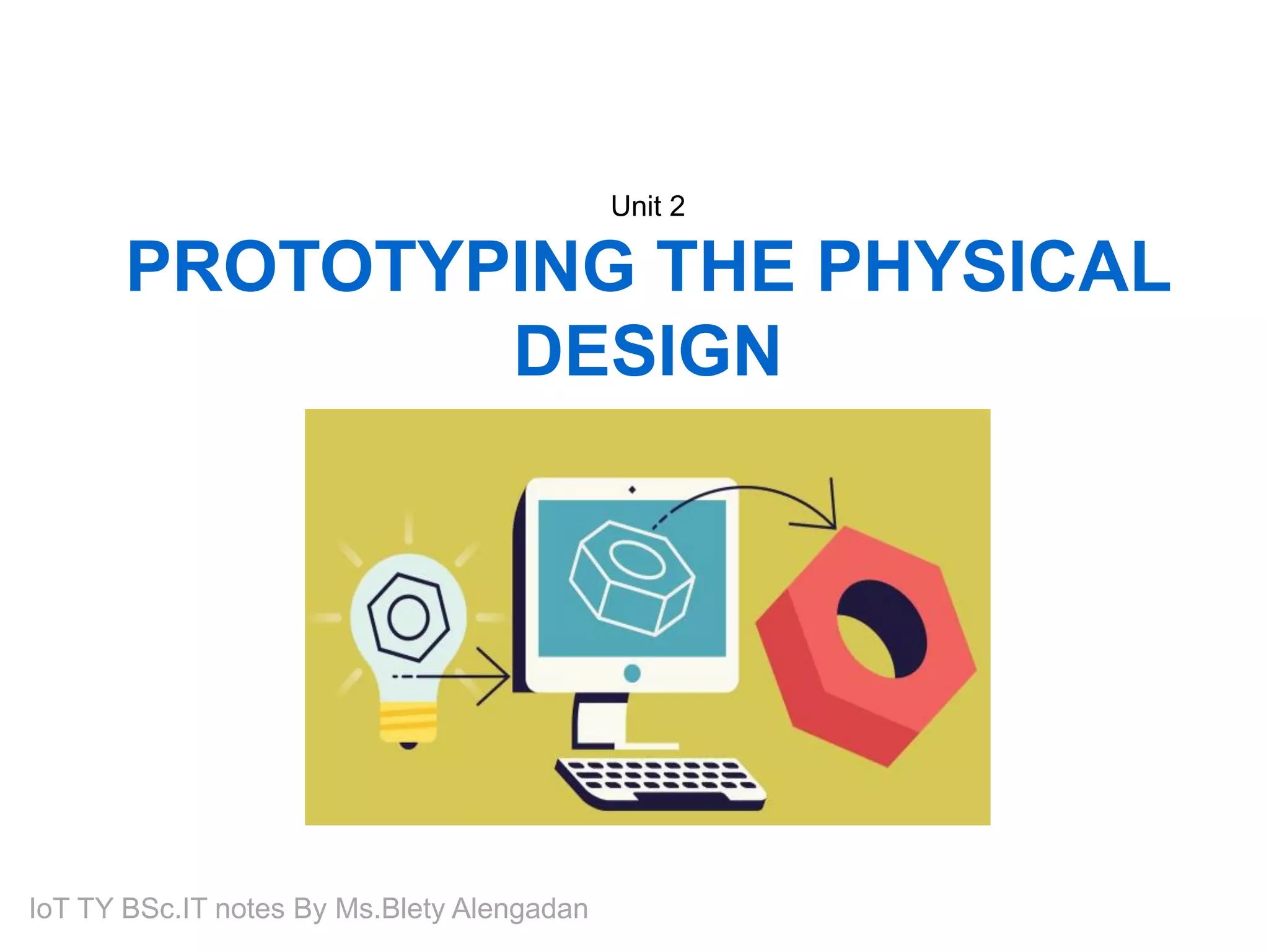 Prototyping the Physical Design_Internet of Things | PDF