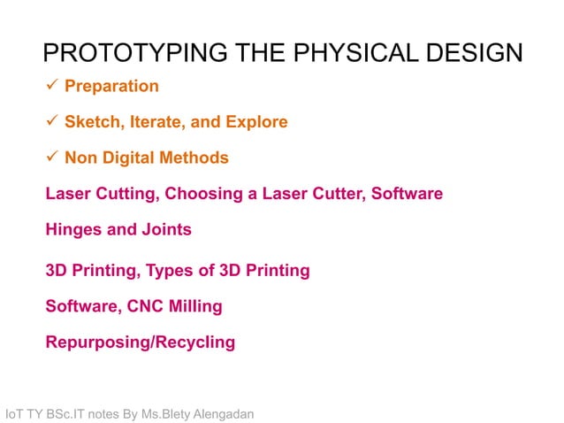 Prototyping the Physical Design_Internet of Things | PDF