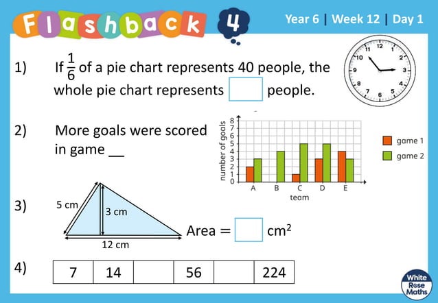 Y6 Spring Block 6 FB4.pptx maths flashaback of mental maths | PPT