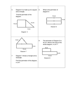 Y6 topic 10 shape & space | PDF