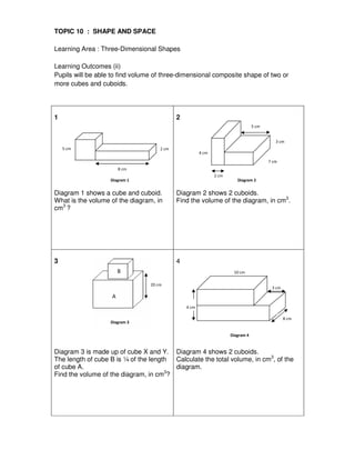 Y6 topic 10 shape & space | PDF