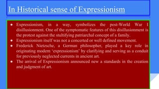 Topic expressionism-in_mourning_becomes_electra | PPTX