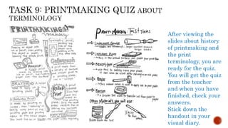 Y7 draw printmaking 2020 version 1 | PPTX | Drawing and Sketching ...