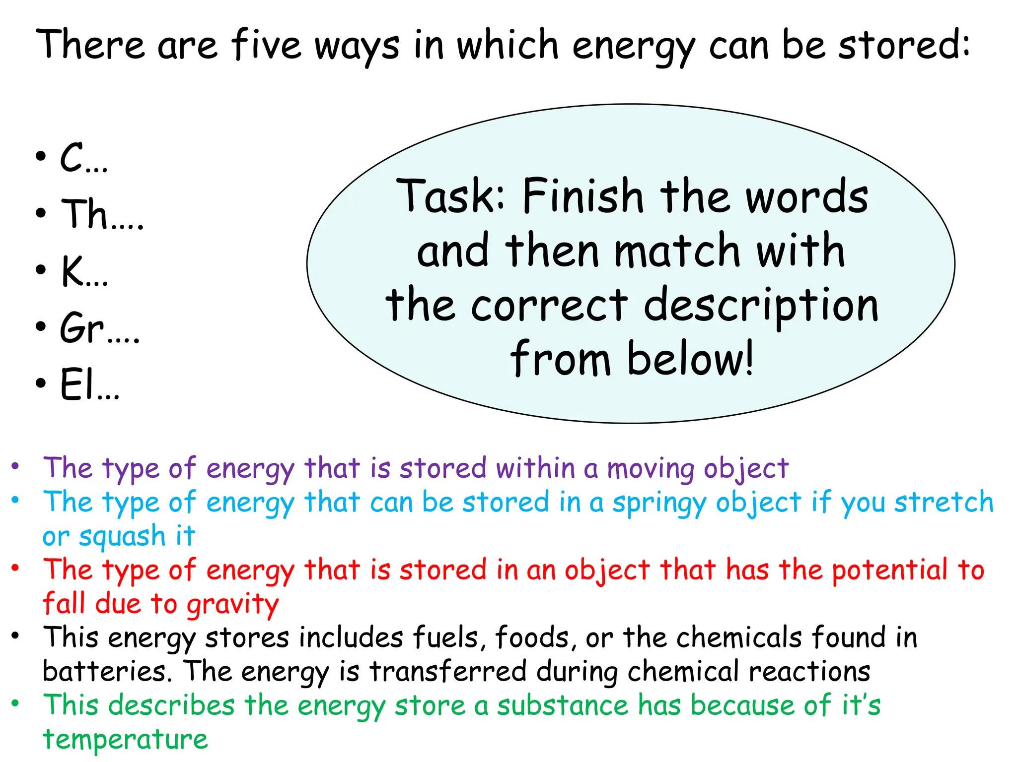 Forces and Energy for Year 7 Lower Secondary | PPTX