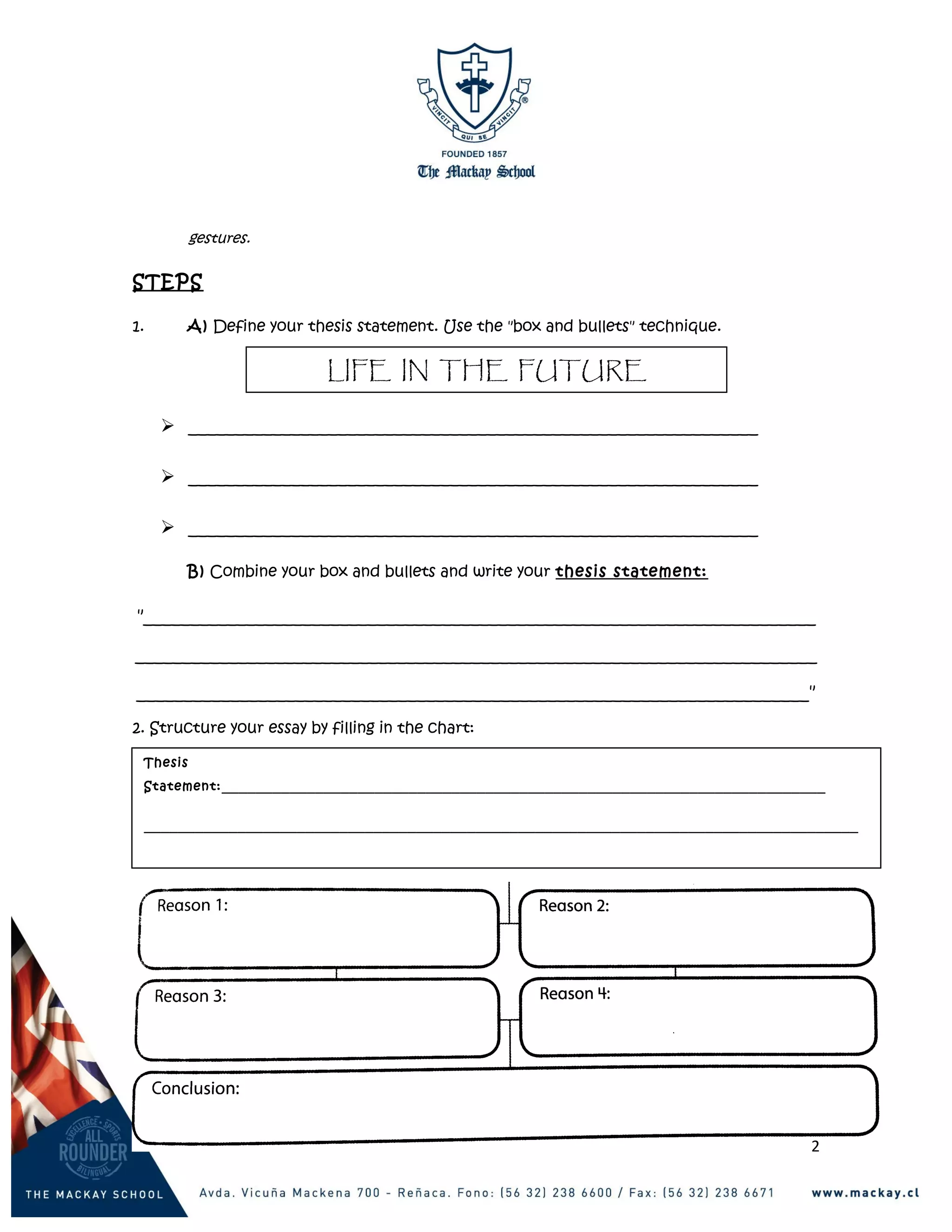 Y7 Individual Project - My Opinion Essay | DOC