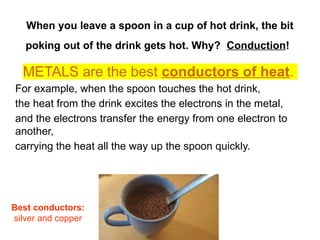 Properties of Structures Metal and Non-metal for Year 7 | PPTX