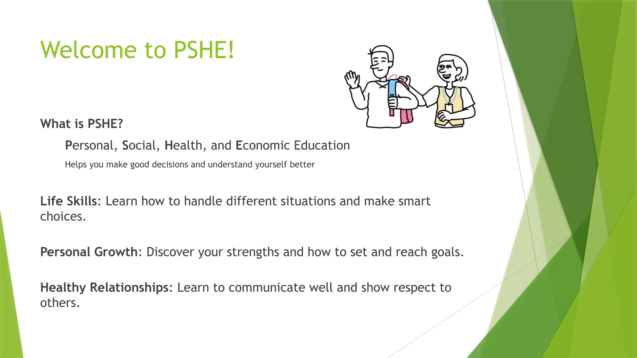 Key Stage 3 Year 7 PSHE Introduction and Overview | PPTX