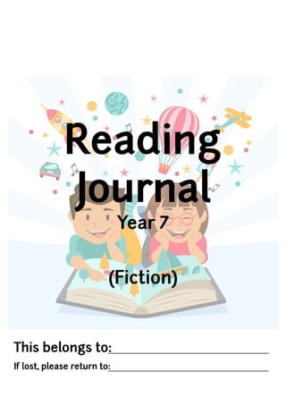 Y7 Reading Journal / Diary | PDF
