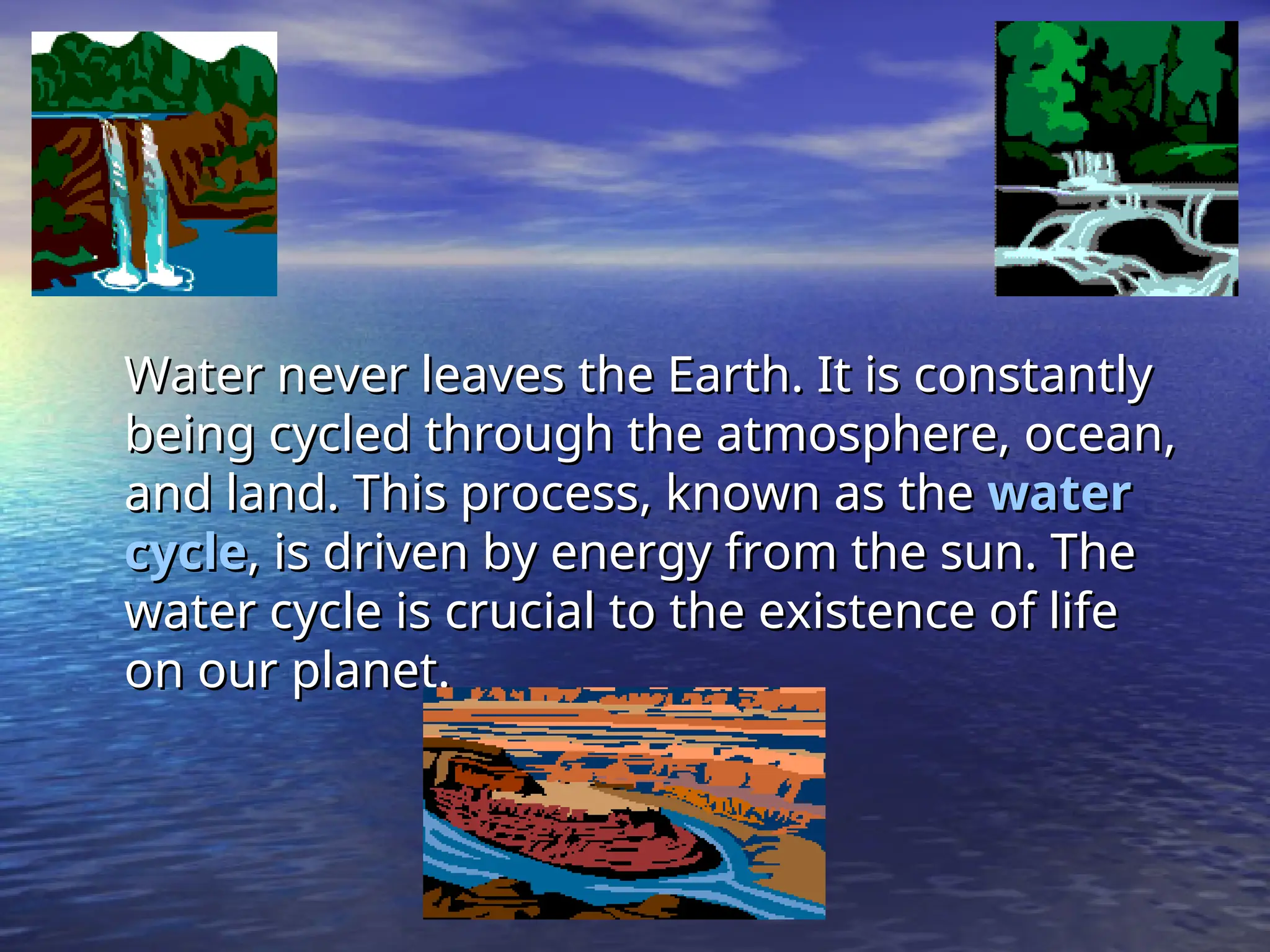 Year 7 Lower Secondary Water Cycle Powerpoint | PPT