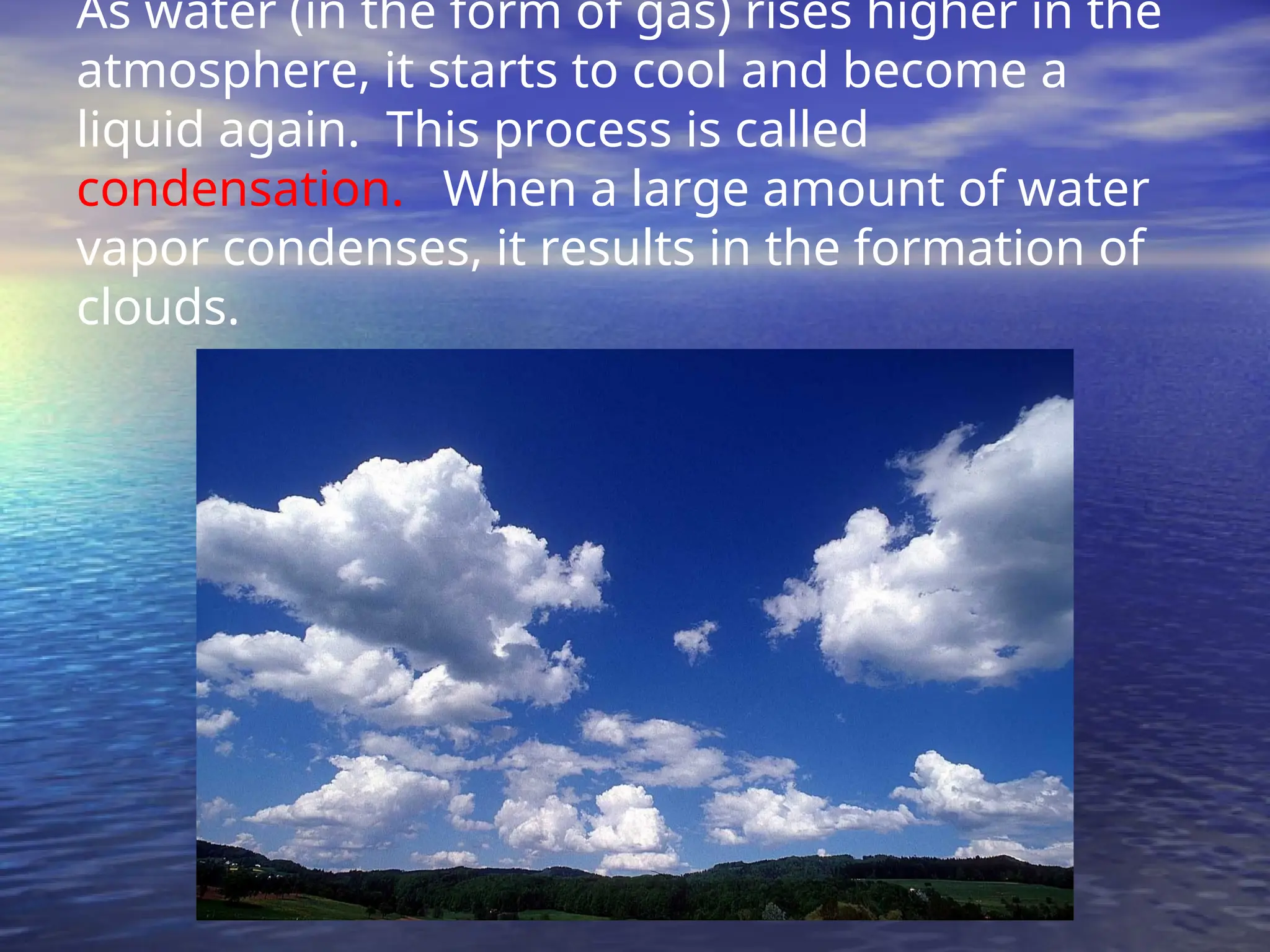 Year 7 Lower Secondary Water Cycle Powerpoint | PPT