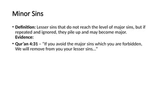 Major and minor sins and how to avoid.pptx